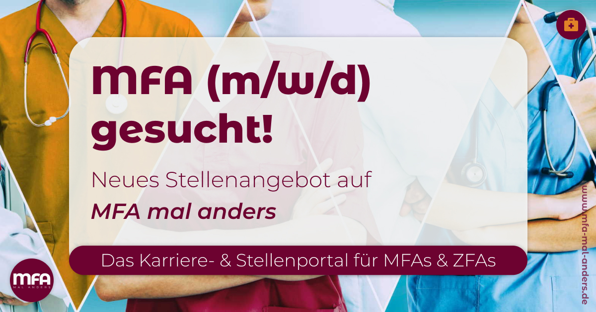 MFA oder Study Nurse (m/w/d) | Teilzeit | Peine | Stellenangebot | MFA mal anders