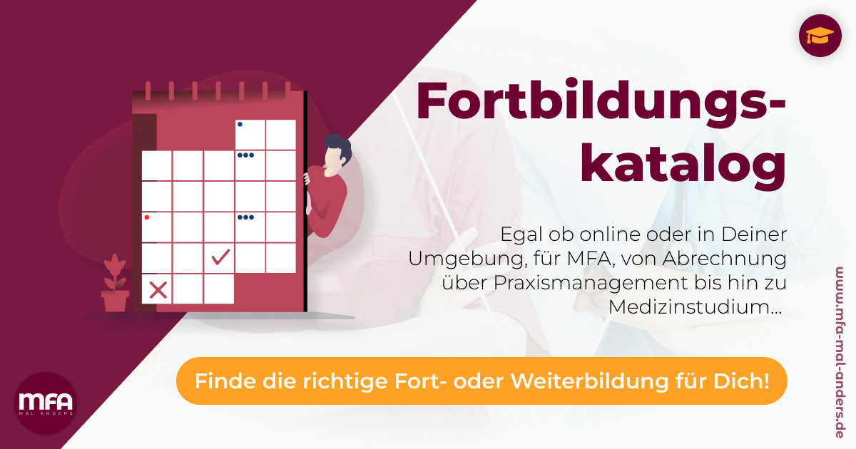 Fortbildungskatalog speziell für MFA | MFA mal anders